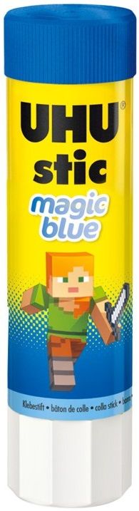 Лепило стик Uhu - Magic Blue BTS Minecraft, 8.2 g, асортимент | Ozone.bg