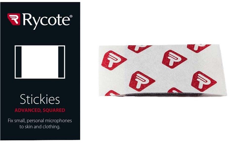 Лепенки за микрофон Rycote - Stickies, правоъгълни, прозрачни | Ozone.bg