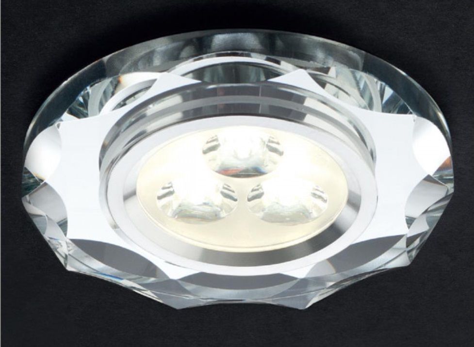 LED Луна за вграждане Smarter - CR 34 70311, IP20, 3x1W, хром | Ozone.bg