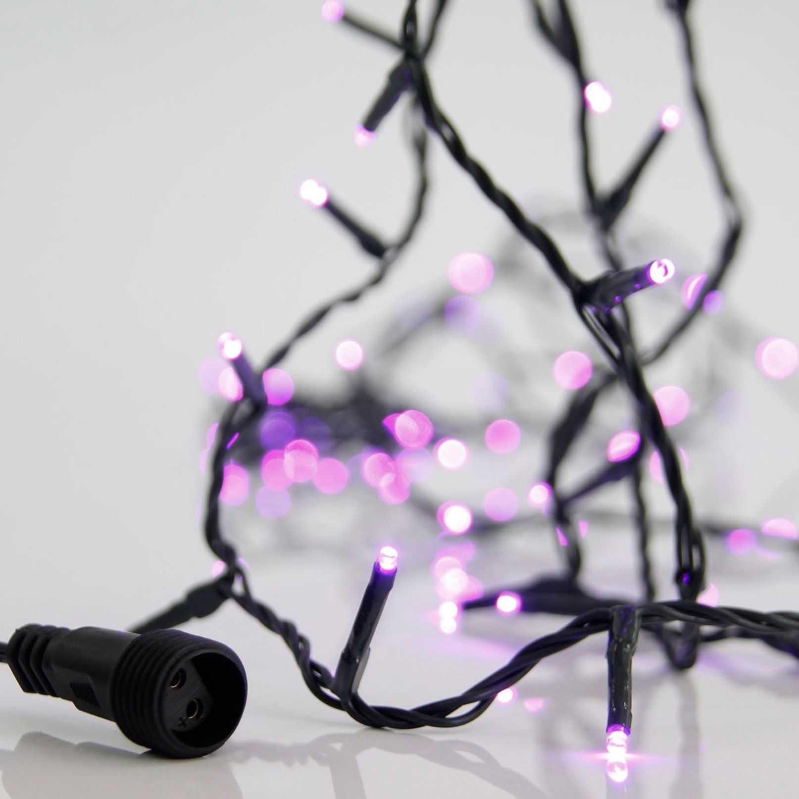 LED Лампички Eurolamp - Line, 100 броя, IP44, 31V, 3.6 W, 8.15 m, лилави | Ozone.bg