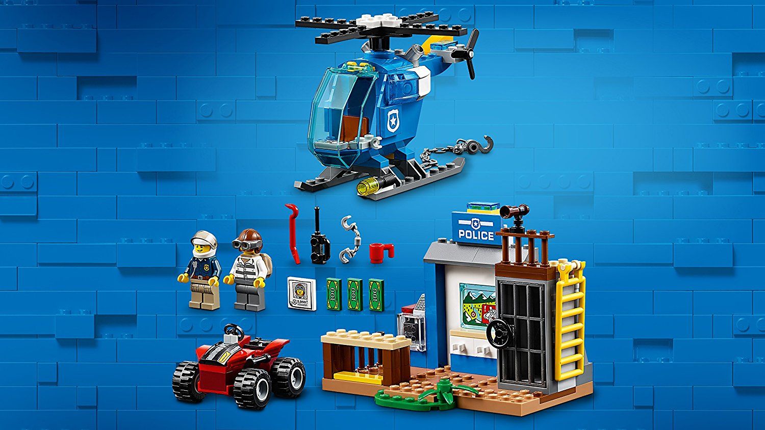 Конструктор Lego Juniors - Полицейско преследване в планината (10751 ...
