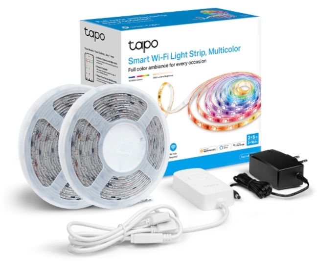 LED смарт лента TP-Link - Tapo L930, 10m, бяла/многоцветна | Ozone.bg