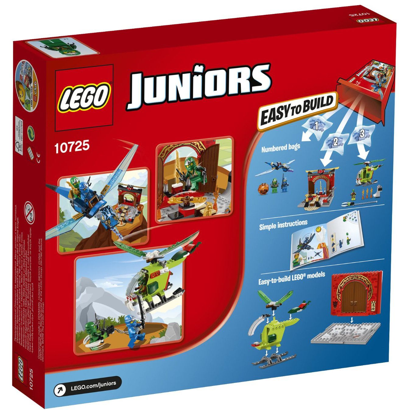 Конструктор Lego Juniors - Изгубеният храм (10725) | Отлична цена ...