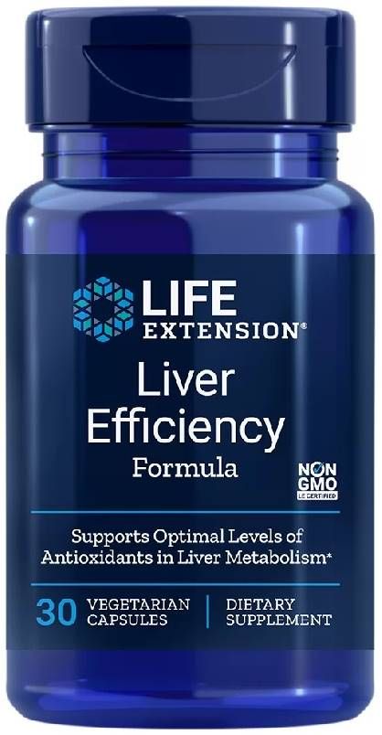 Liver Efficiency Formula, 30 веге капсули, Life Extension | Ozone.bg
