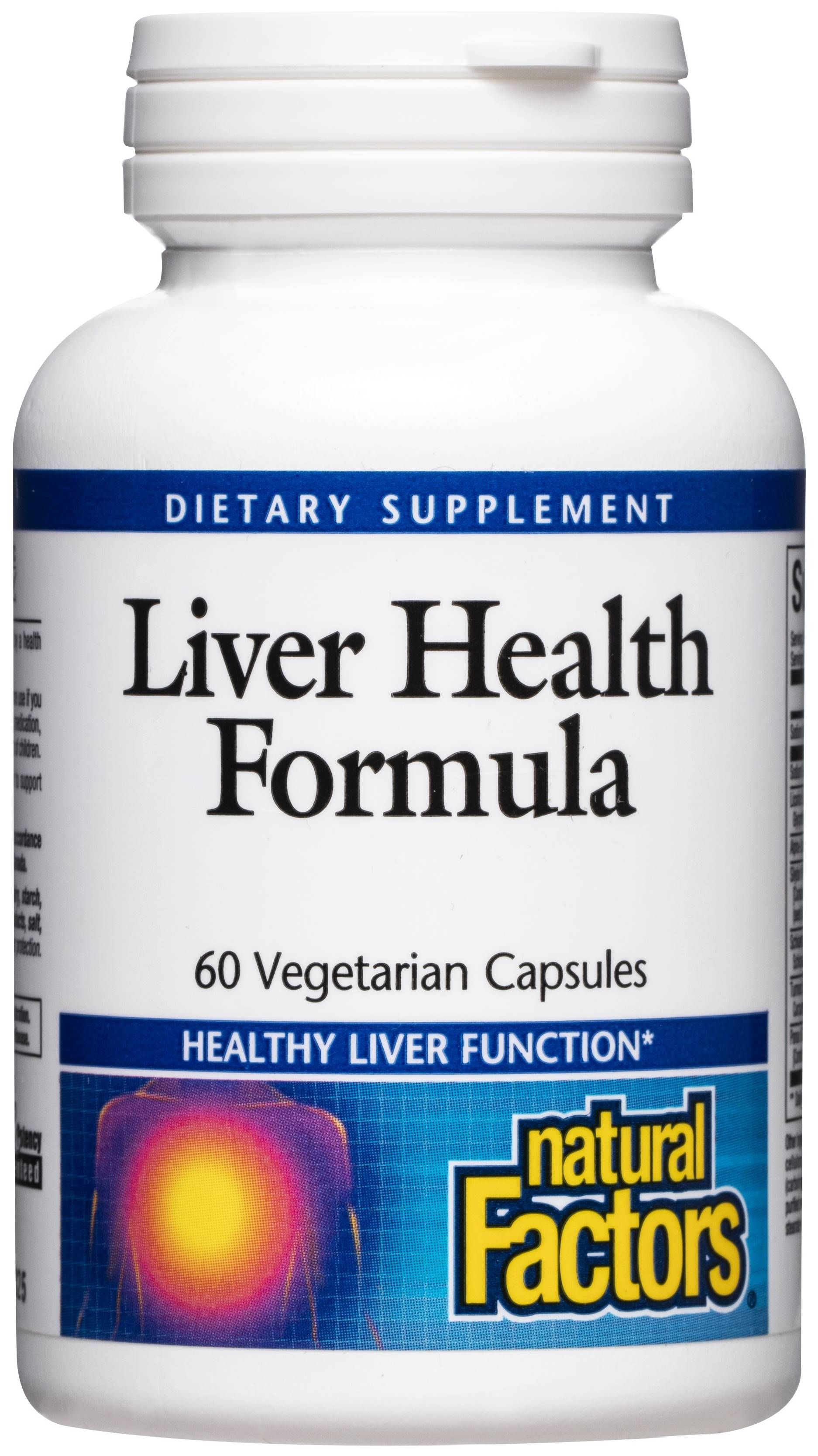Liver Health Formula, 60 веге капсули, Natural Factors | Ozone.bg