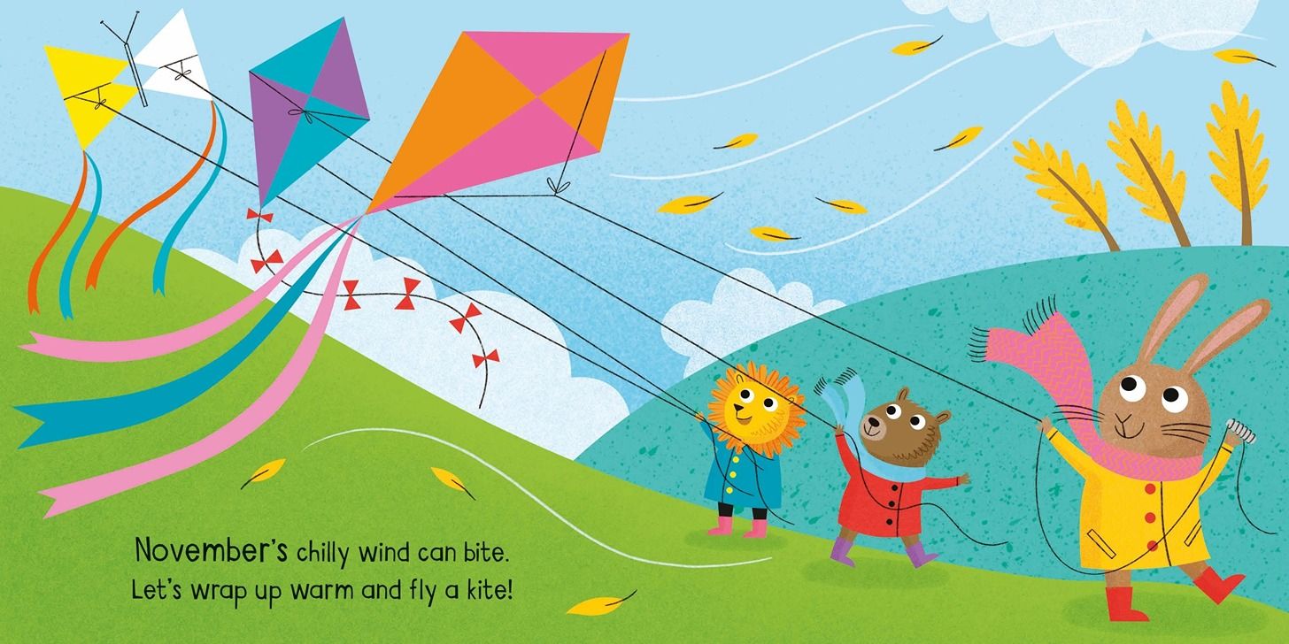 Little Board Books: Months of the Year | Анна Милбърн | Цена | Ozone.bg