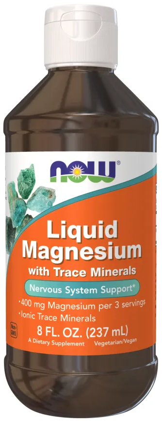 Liquid Magnesium, 237 ml, Now | Ozone.bg