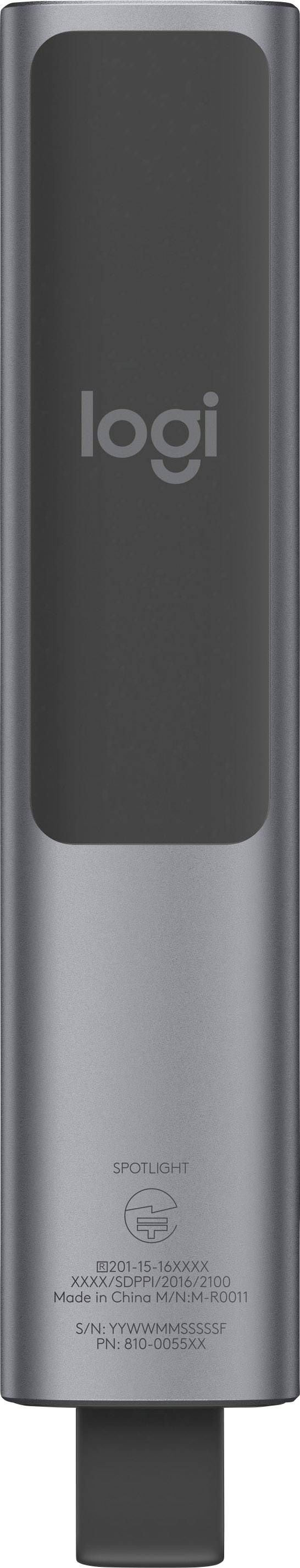 Безжичен презентер Logitech - Spotlight Plus, сив | Ozone.bg