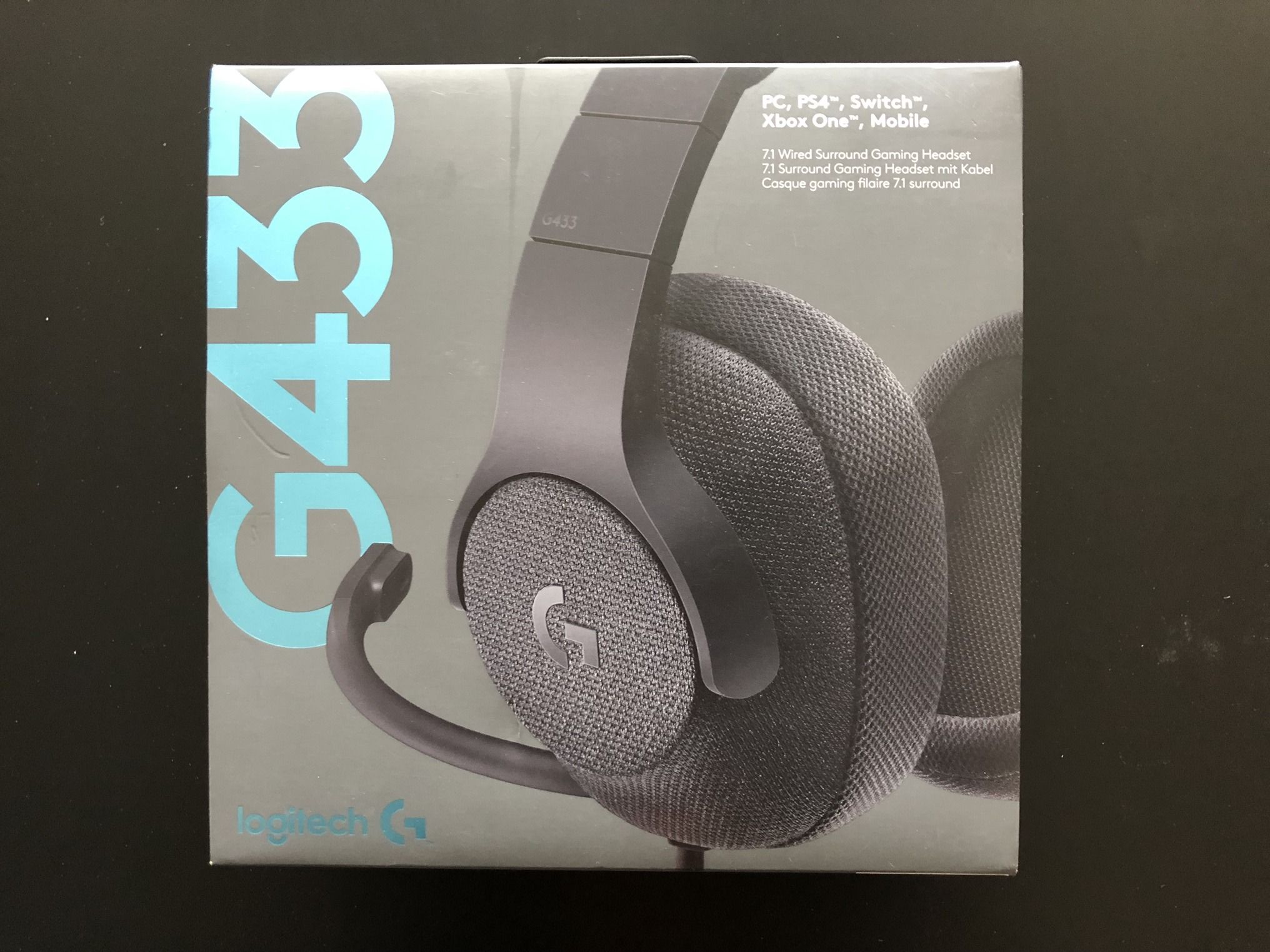 Logitech G433 Gaming Headset black (разопакован) | Ozone.bg