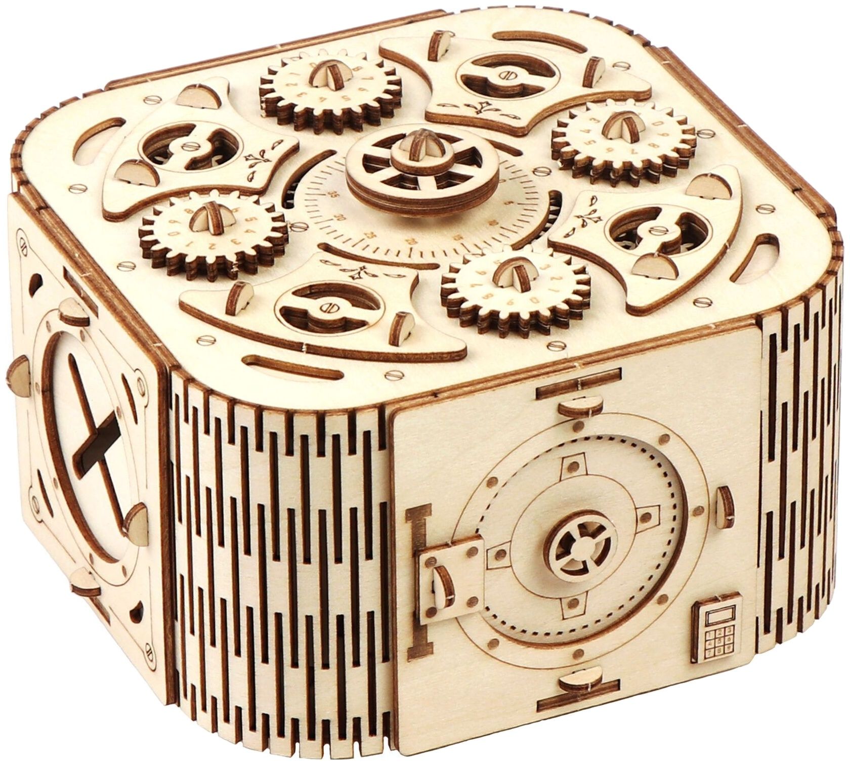 Логически дървен 3D пъзел Eureka - Кутия за съкровища | Ozone.bg