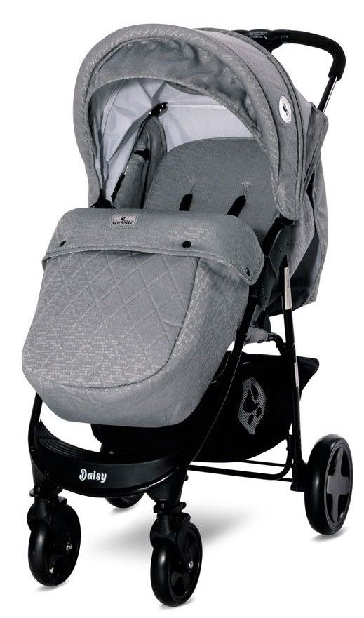 Детска комбинирана количка Lorelli - Daisy Basic Set, сива | Ozone.bg