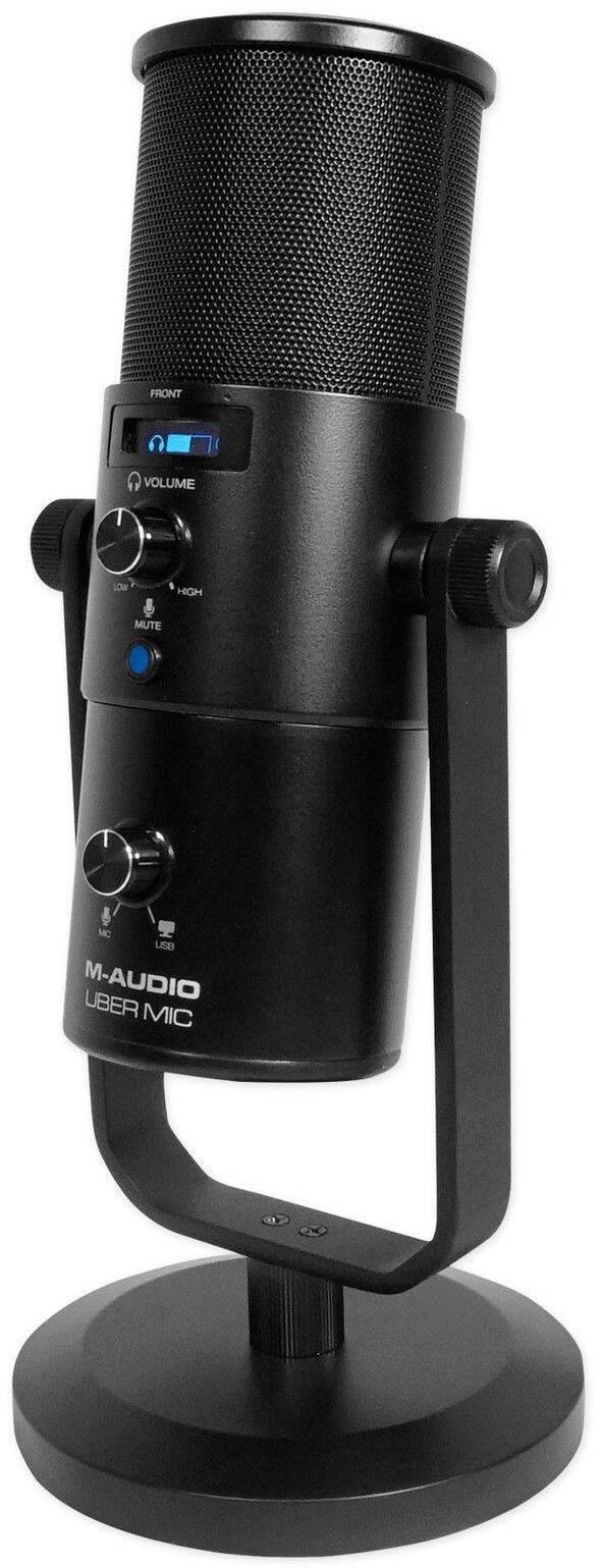 Микрофон M-Audio UberMic - черен | Ozone.bg