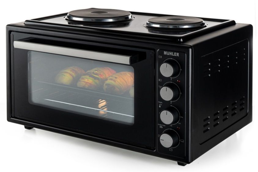 Малка готварска печка Muhler - MC-4522, 3500W, 45 l, черна | Ozone.bg