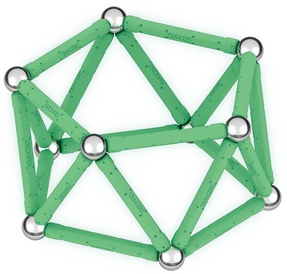 Mагнитен конструктор Geomag - Glow, 93 части | Отлична цена | Ozone.bg