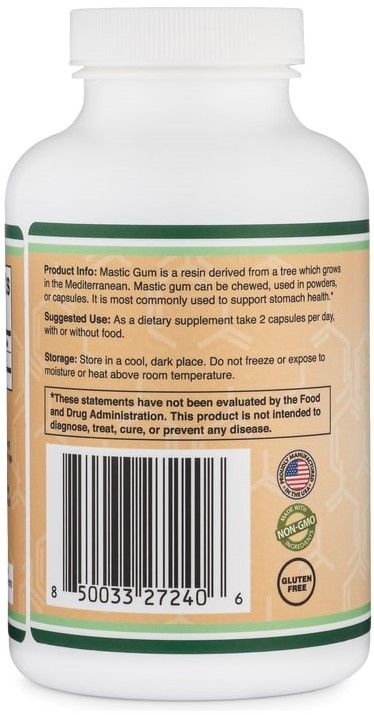 Mastic Gum, 180 капсули, Double Wood | Ozone.bg
