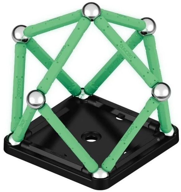 Mагнитен конструктор Geomag - Glow, 93 части | Отлична цена | Ozone.bg