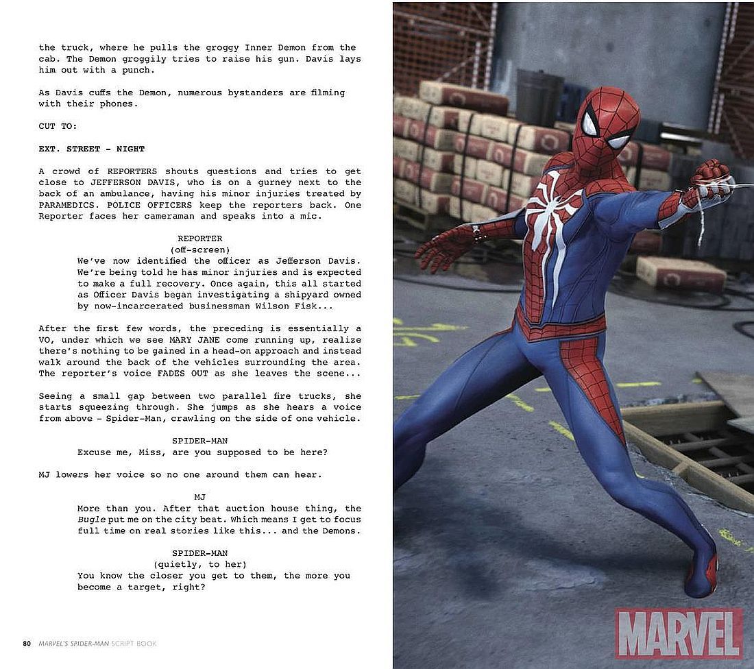 Marvel's Spider-Man Script Book | Insomniac Games | Цена | Ozone.bg