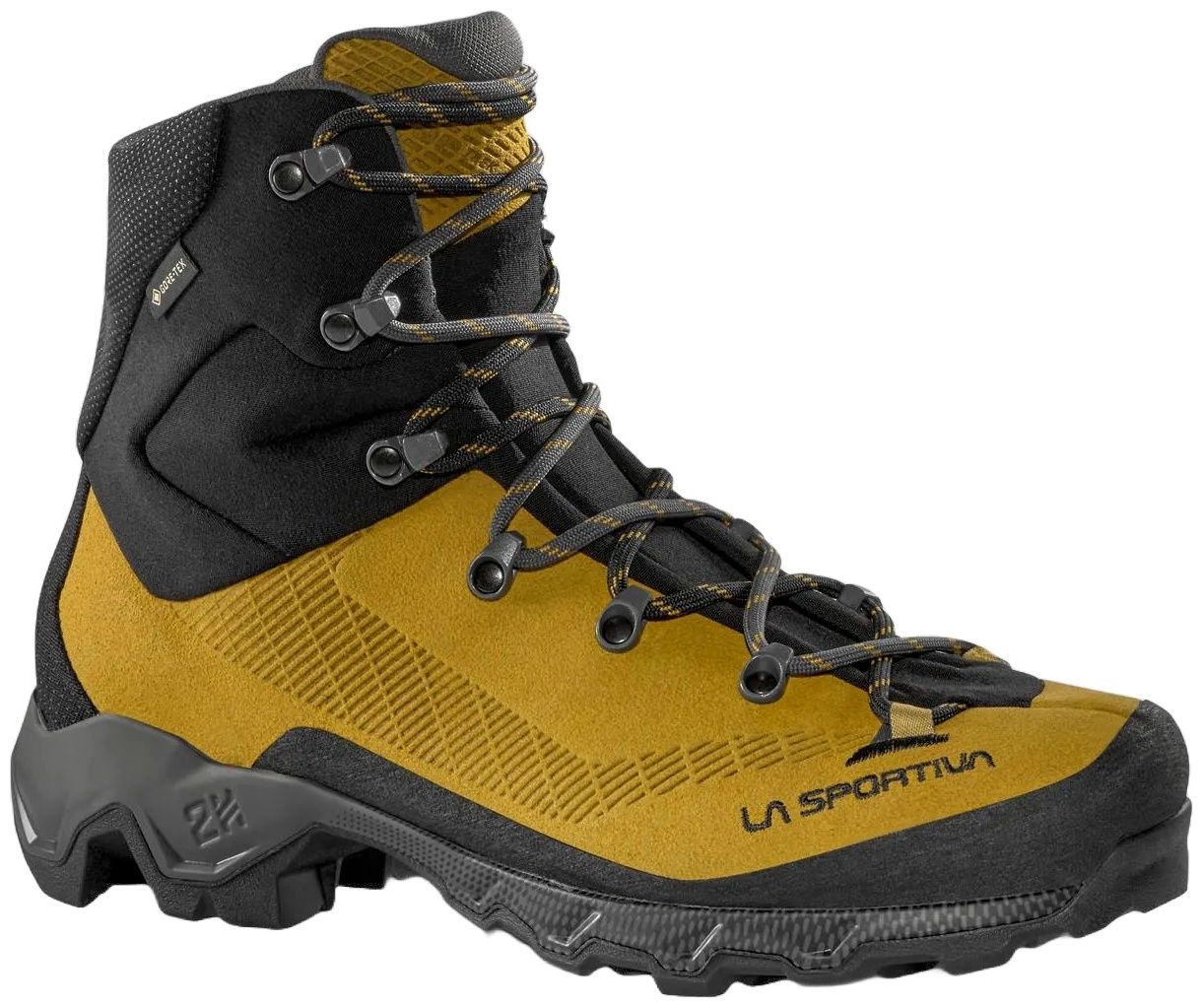 Мъжки обувки LA Sportiva - Aequilibrium Trek GTX, сиви/жълти | Ozone.bg