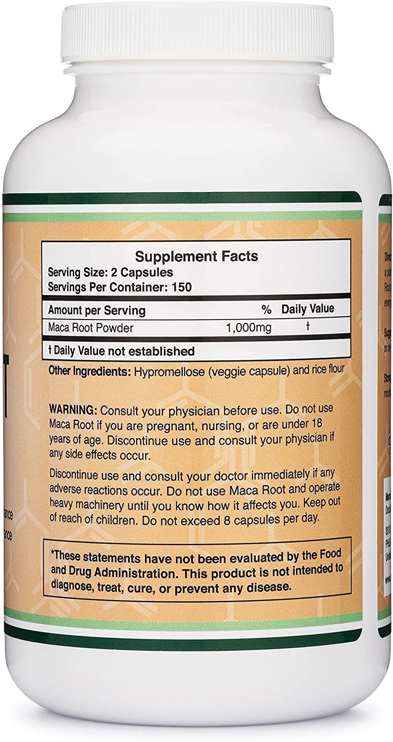 Maca Root, 300 капсули, Double Wood | Ozone.bg