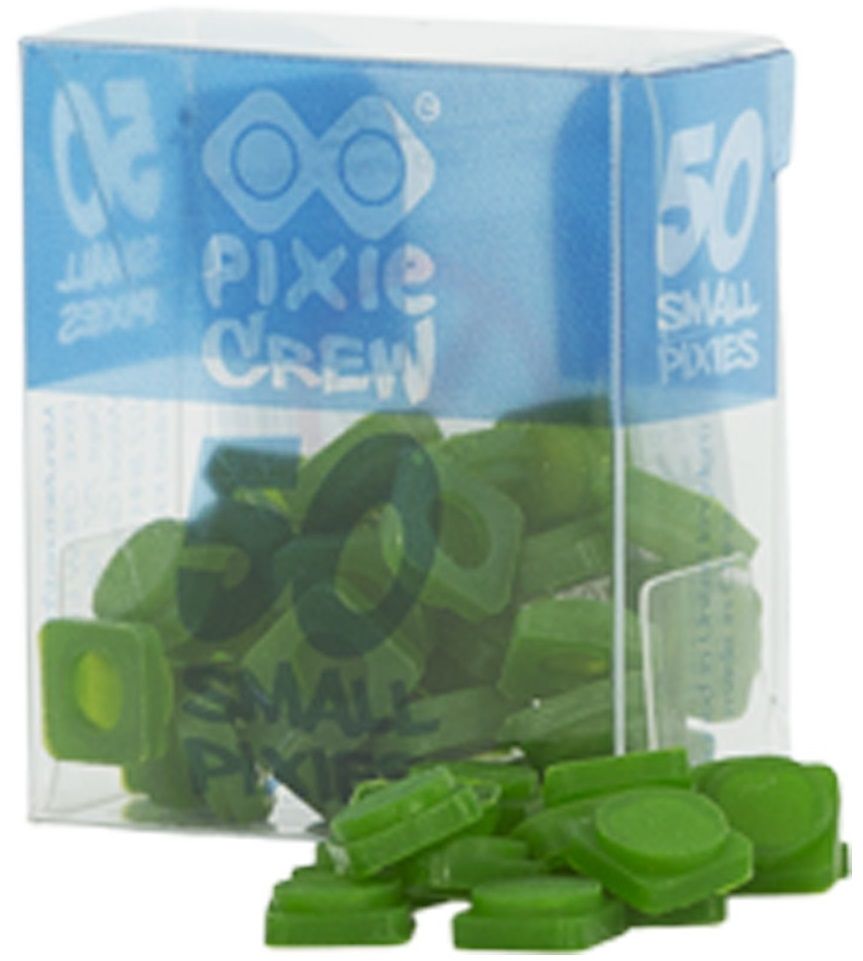 Малки силиконови пиксели Pixie Crew - Тъмнозелени, 50 броя | Ozone.bg