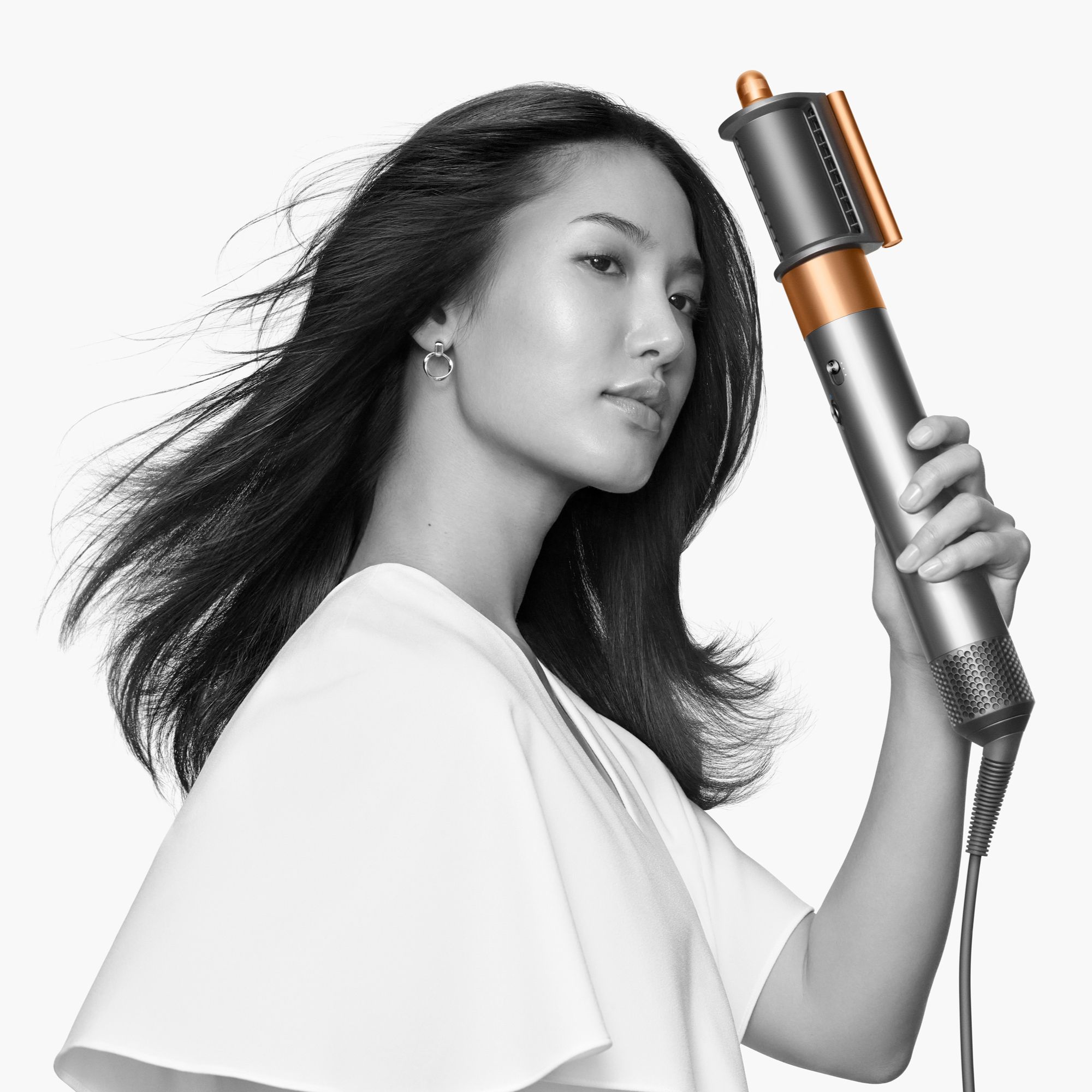 Маша за коса Dyson - Airwrap HS05 Complete Long BCo/BNk, 150°C, сива | Ozone.bg