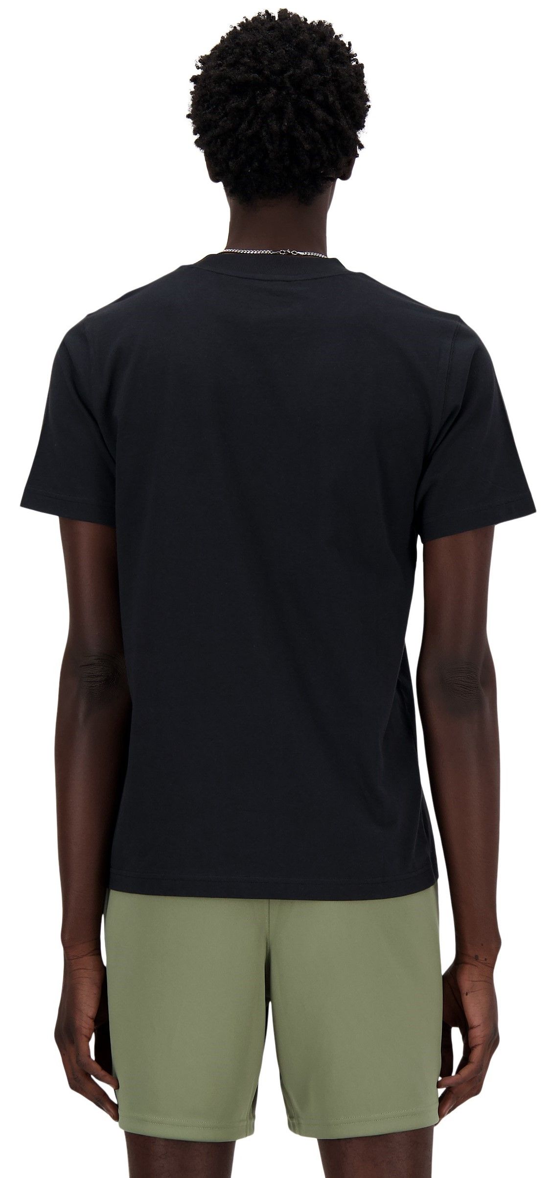 Мъжка тениска New Balance - Sport Essentials Logo , черна | Ozone.bg