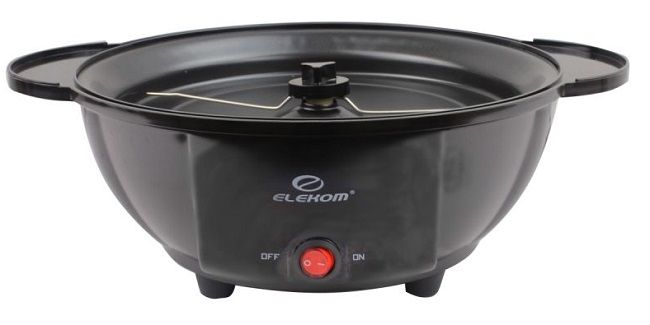 Машина за пуканки Elekom - ЕК-8843, 850 W, черна | Ozone.bg