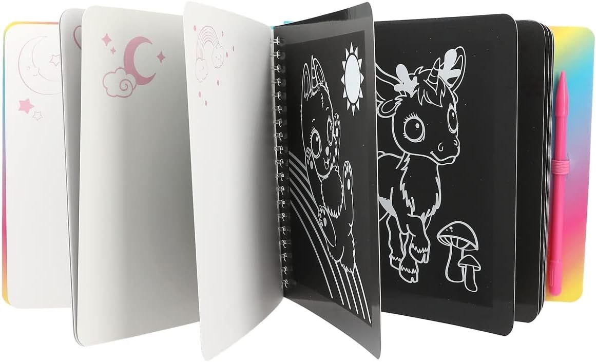 Магическа скреч книжка за оцветяване Depesche Top Model Ylvi | Ozone.bg