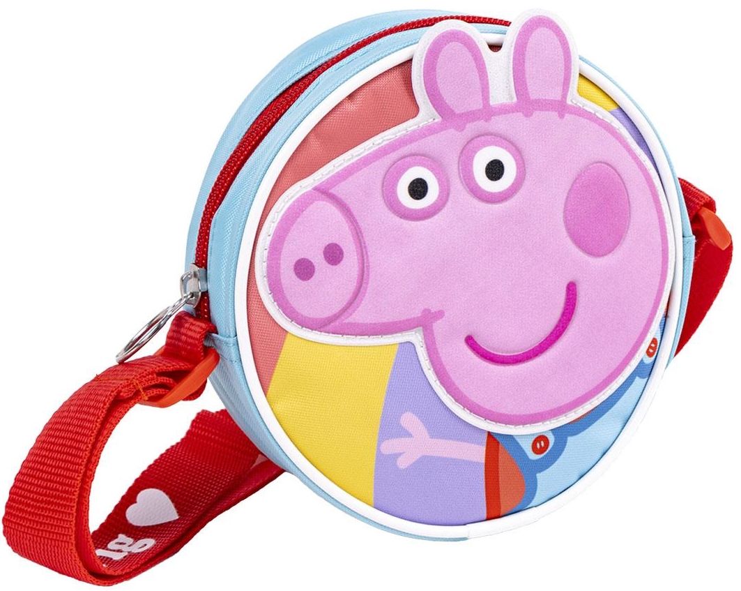Малка кръгла чанта Cerda - Peppa Pig | Ozone.bg