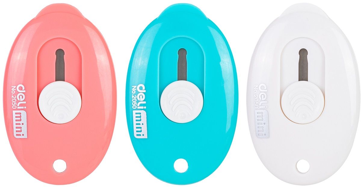 Макетен нож Deli Comiko - E2050, мини острие, асортимент | Ozone.bg