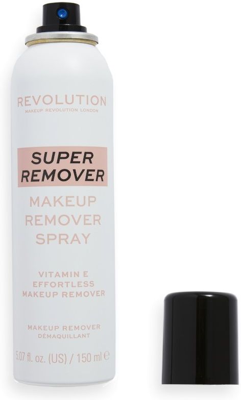 Makeup Revolution Спрей за почистване на грим Super Remover, 150 ml ...