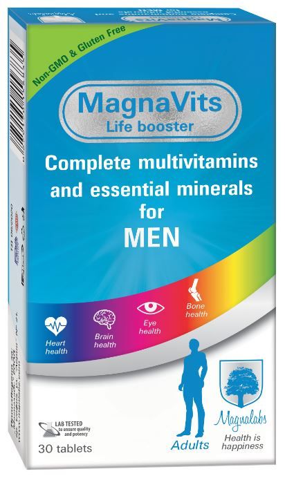 MagnaVits за мъже, 30 таблетки, Magnalabs | Ozone.bg