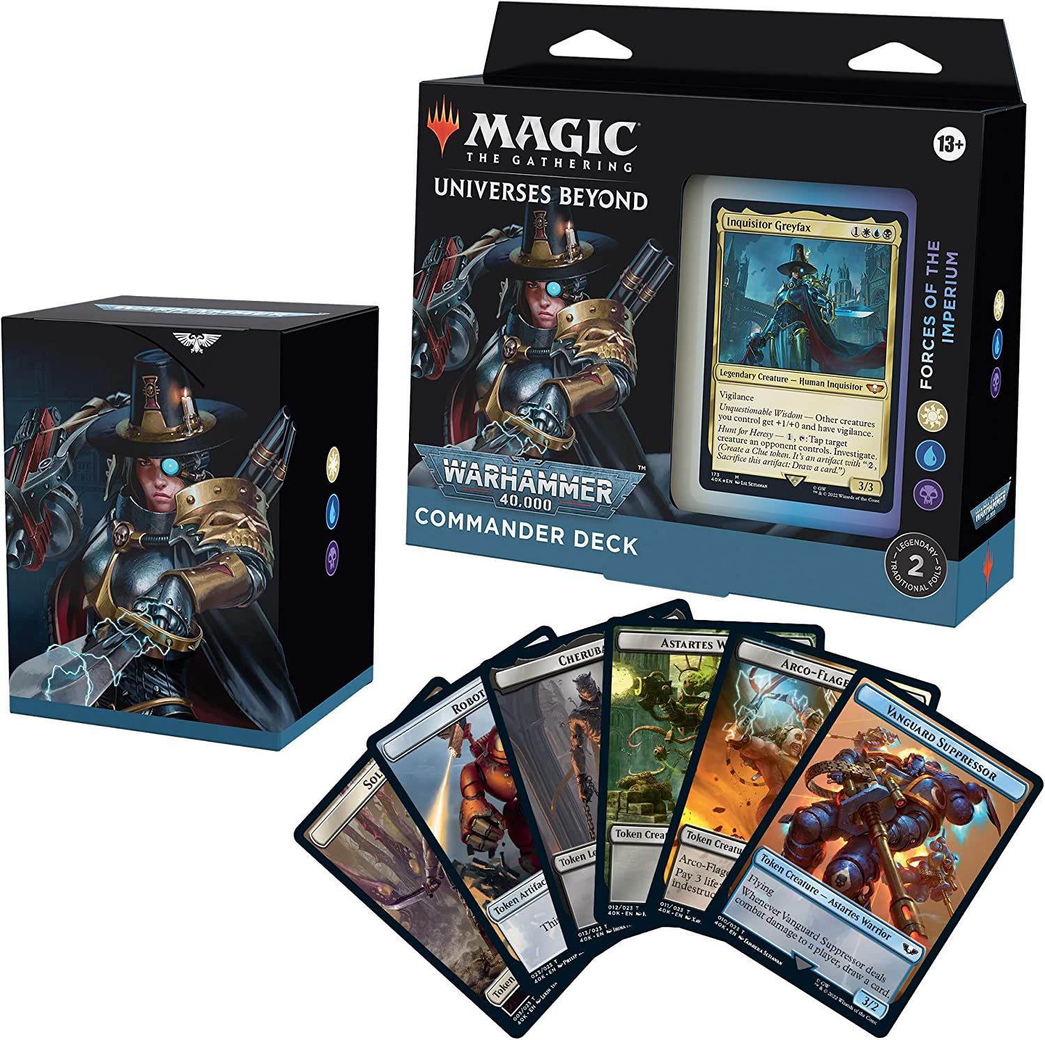 Magic The Gathering: Warhammer 40K Commander Deck - Forces of the ...