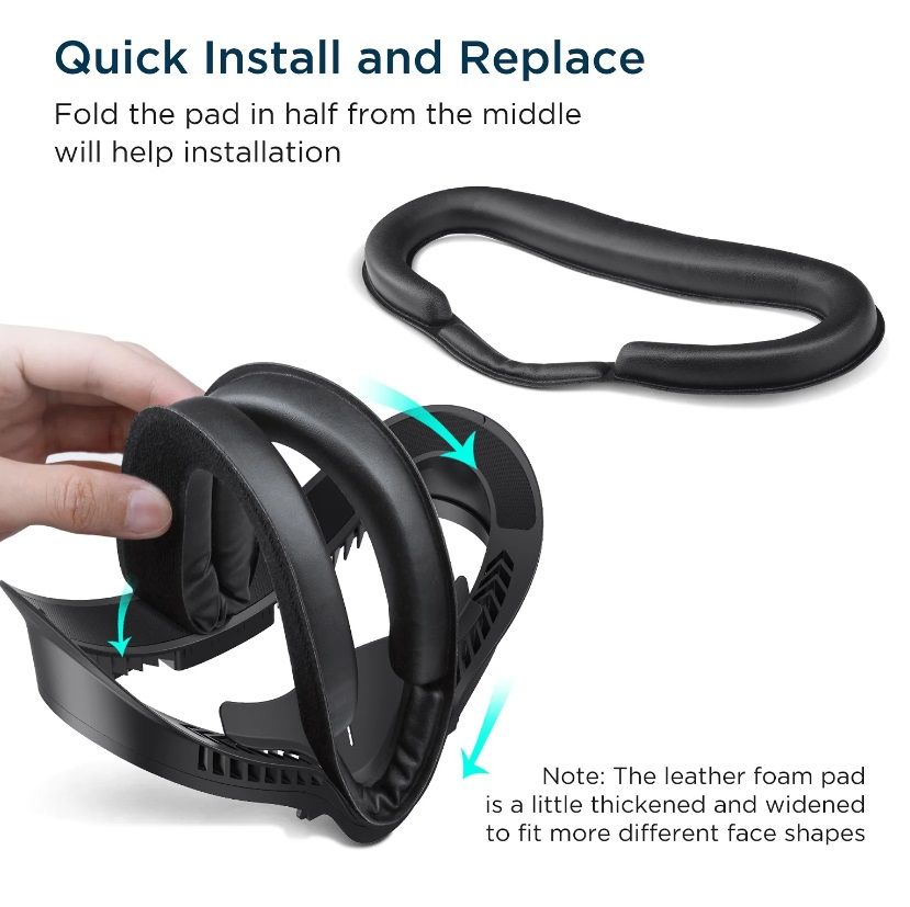 Маска за лице Kiwi Design - Facial Interface Mask, Oculus Quest 2 ...