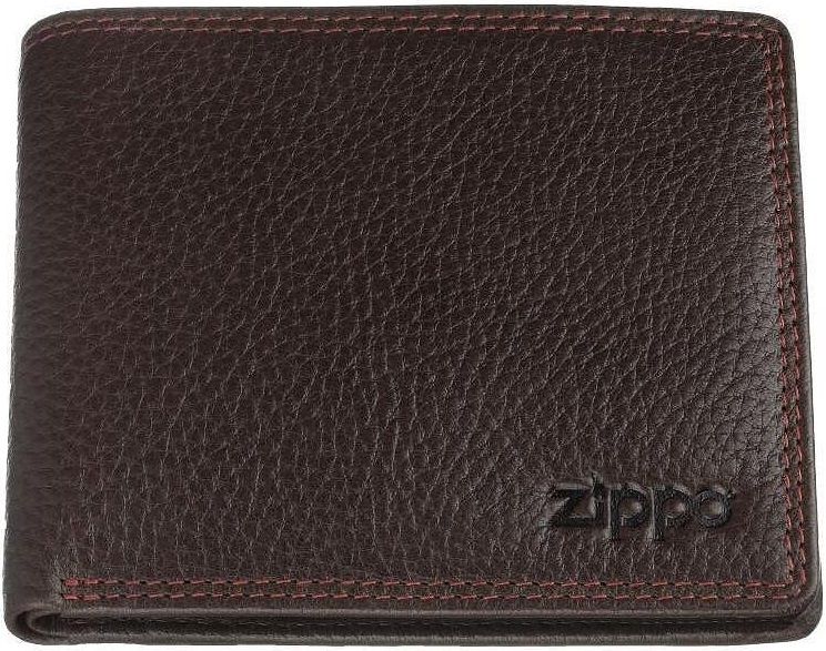 Мъжки портфейл Zippo - Bi-Fold, Brown 19/20, 3 CC, кафяв | Ozone.bg