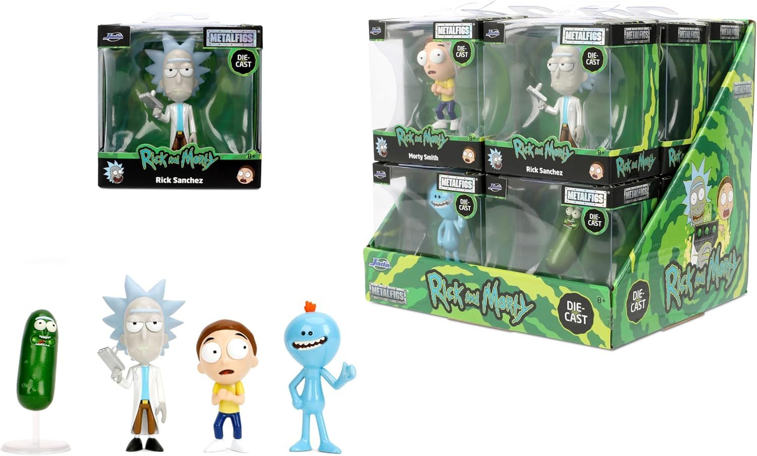 Метална фигурка Jada Toys - Rick and Morty, 6.5 cm, асортимент ...