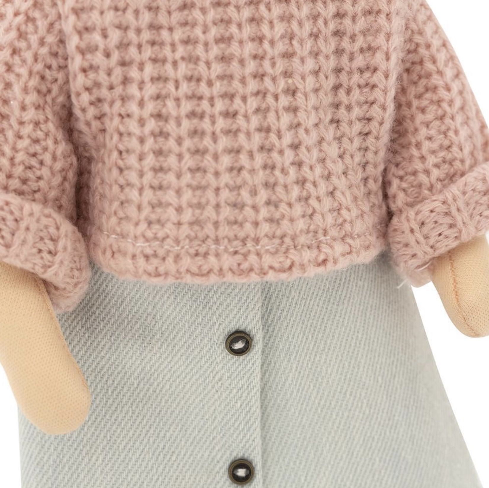 Мека кукла Orange Toys Sweet Sisters - Софи с дънкова пола, 32 cm ...