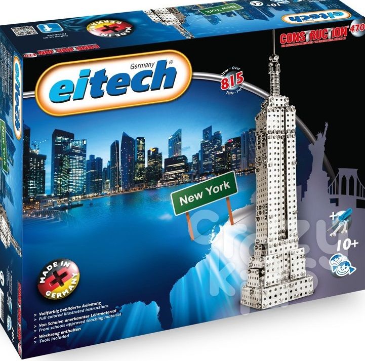 Метален конструктор Eitech - Небостъргач | Отлична цена | Ozone.bg