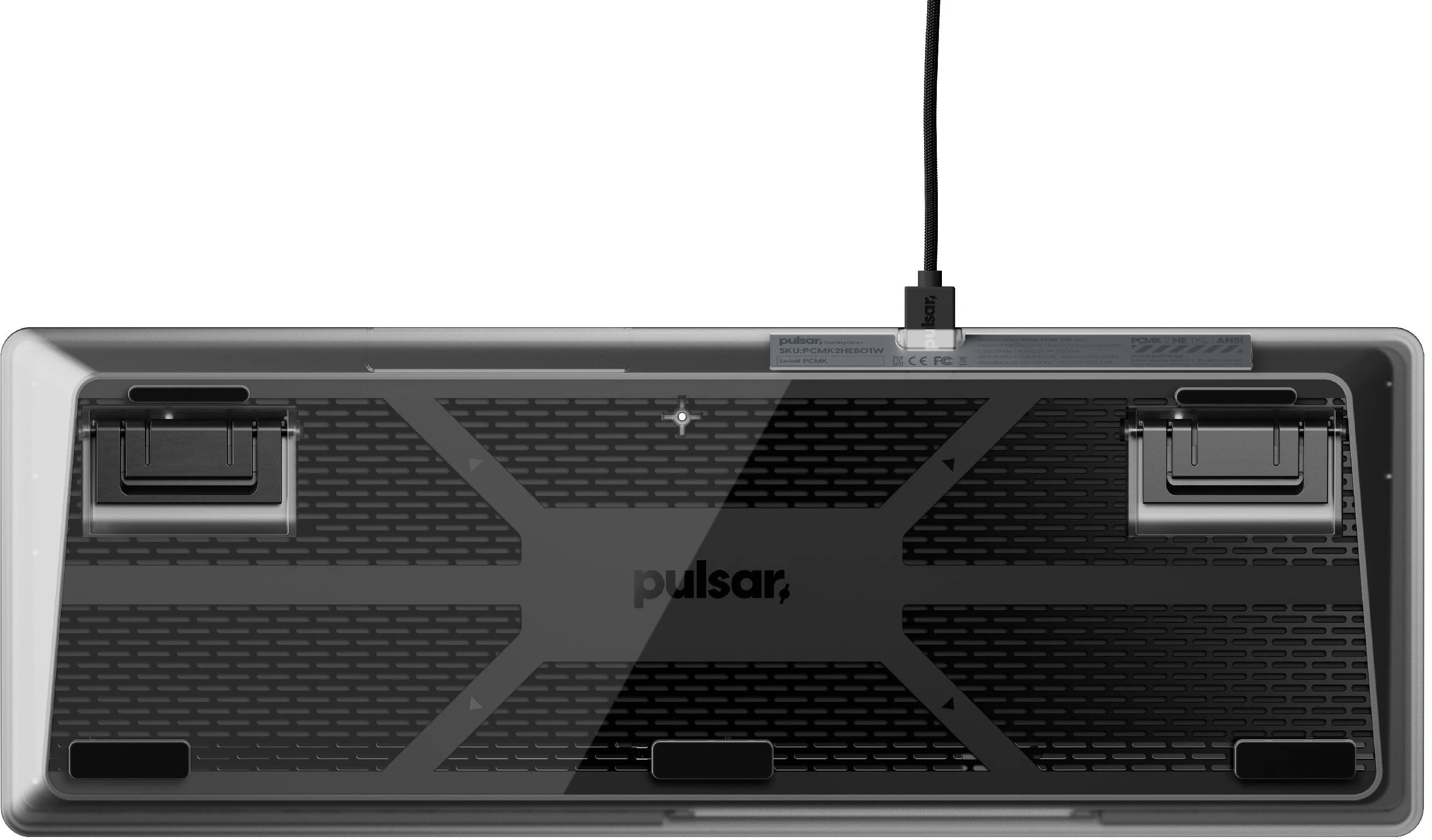 Механична клавиатура Pulsar - PCMK 2HE TKL, Linear, RGB, Black | Ozone.bg