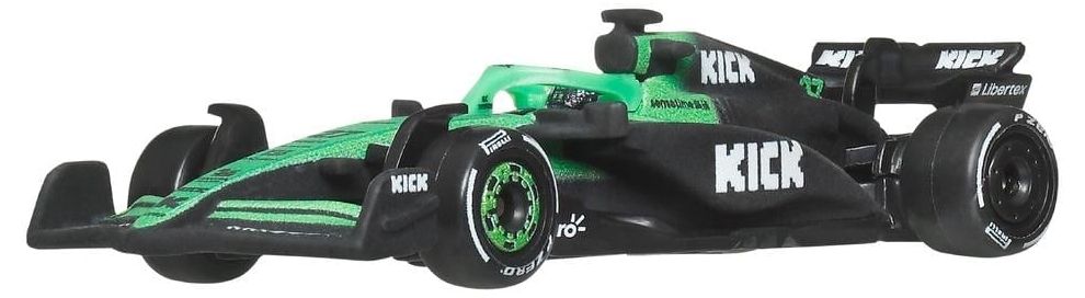 Метална количка Hot Wheels Premium - Kick Sauber F1 Team, #27, 1:64 ...