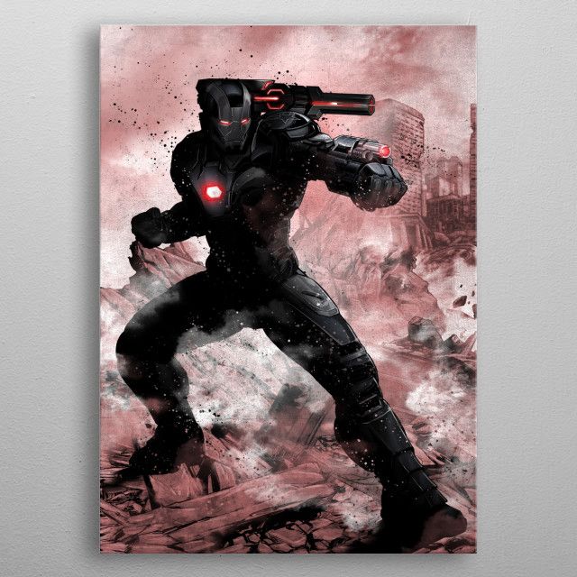 Метален постер Displate Marvel: Iron man - War Machine | Ozone.bg
