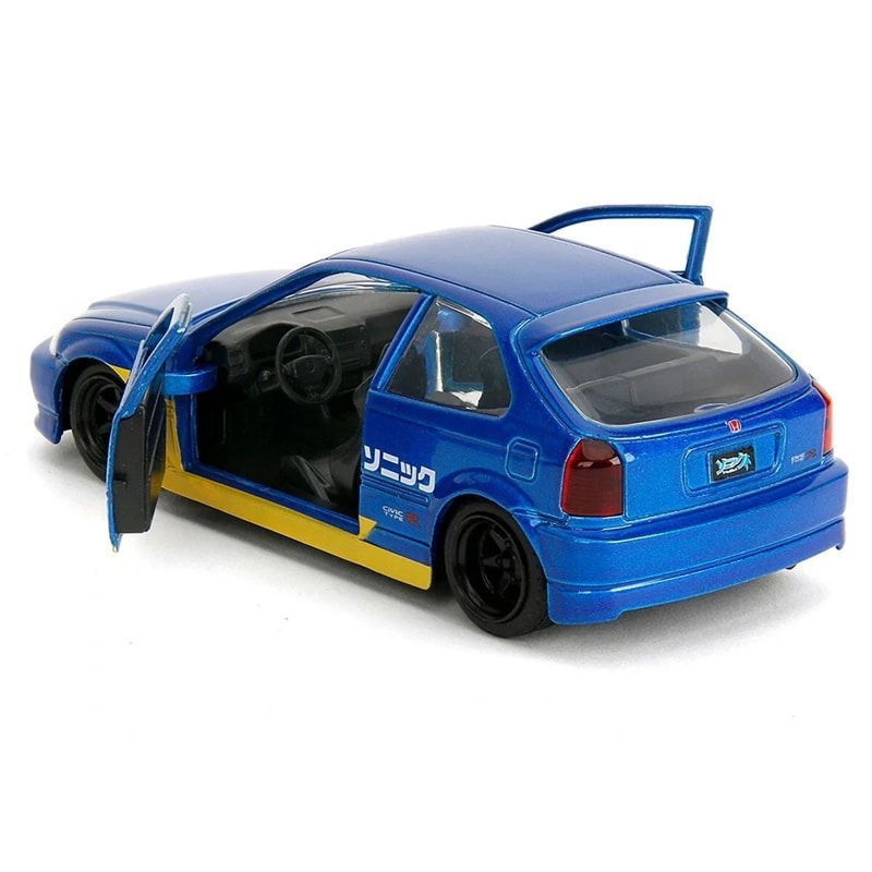 Метална количка Jada Toys Sonic - 1997 Honda Civic Type-R, 1:32 ...