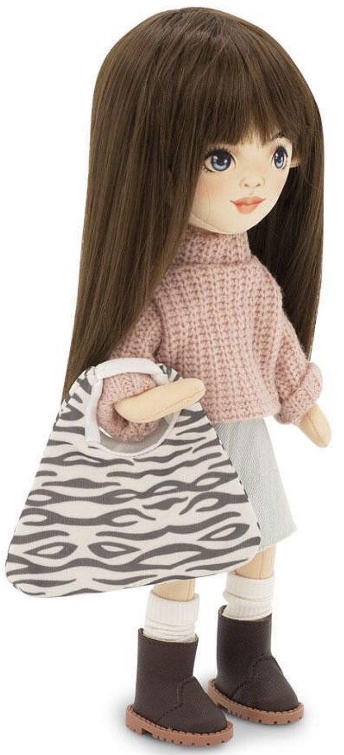 Мека кукла Orange Toys Sweet Sisters - Софи с дънкова пола, 32 cm ...