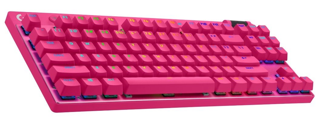 Механична клавиатура Logitech - G Pro X TKL, безжична, Tactile GX ...