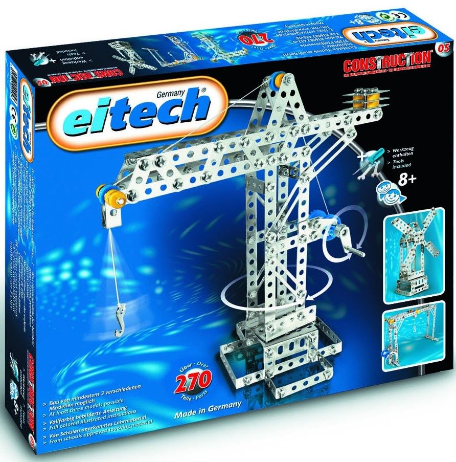 Метален конструктор Eitech - Кран/ вятърна мелница | Отлична цена | Ozone.bg