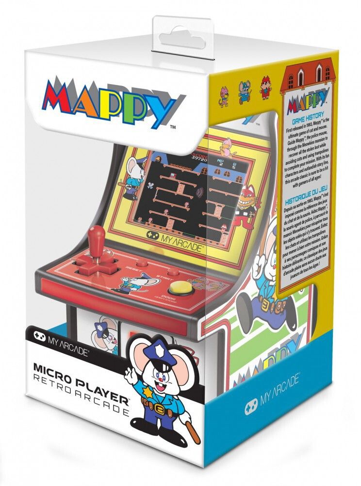 Мини ретро конзола My Arcade - Retro Mappy | Ozone.bg