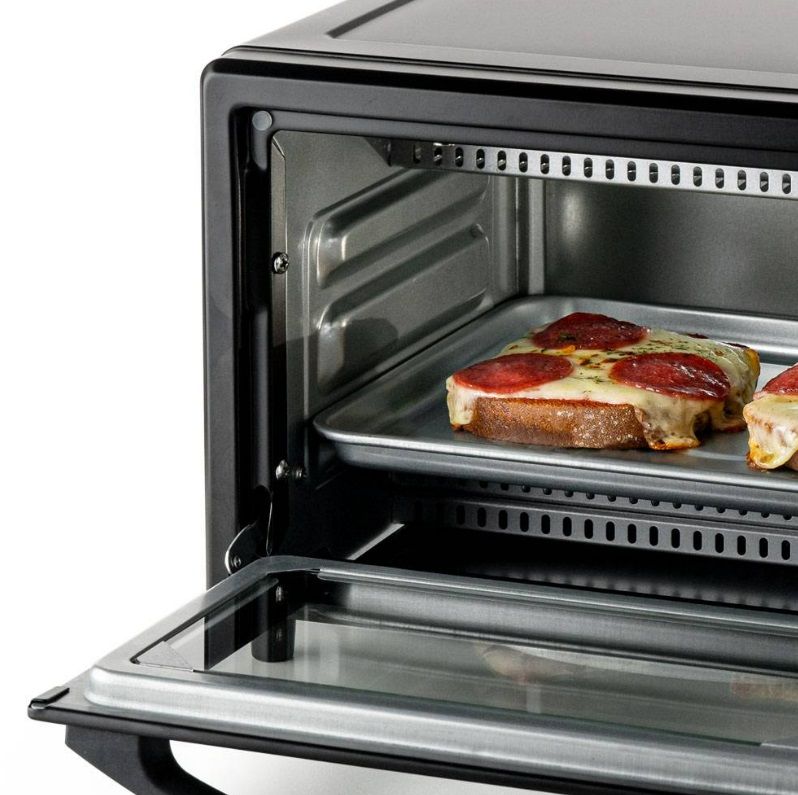 Мини фурна Termomax - TXO08TQ, 650W, 22 L, черна | Ozone.bg