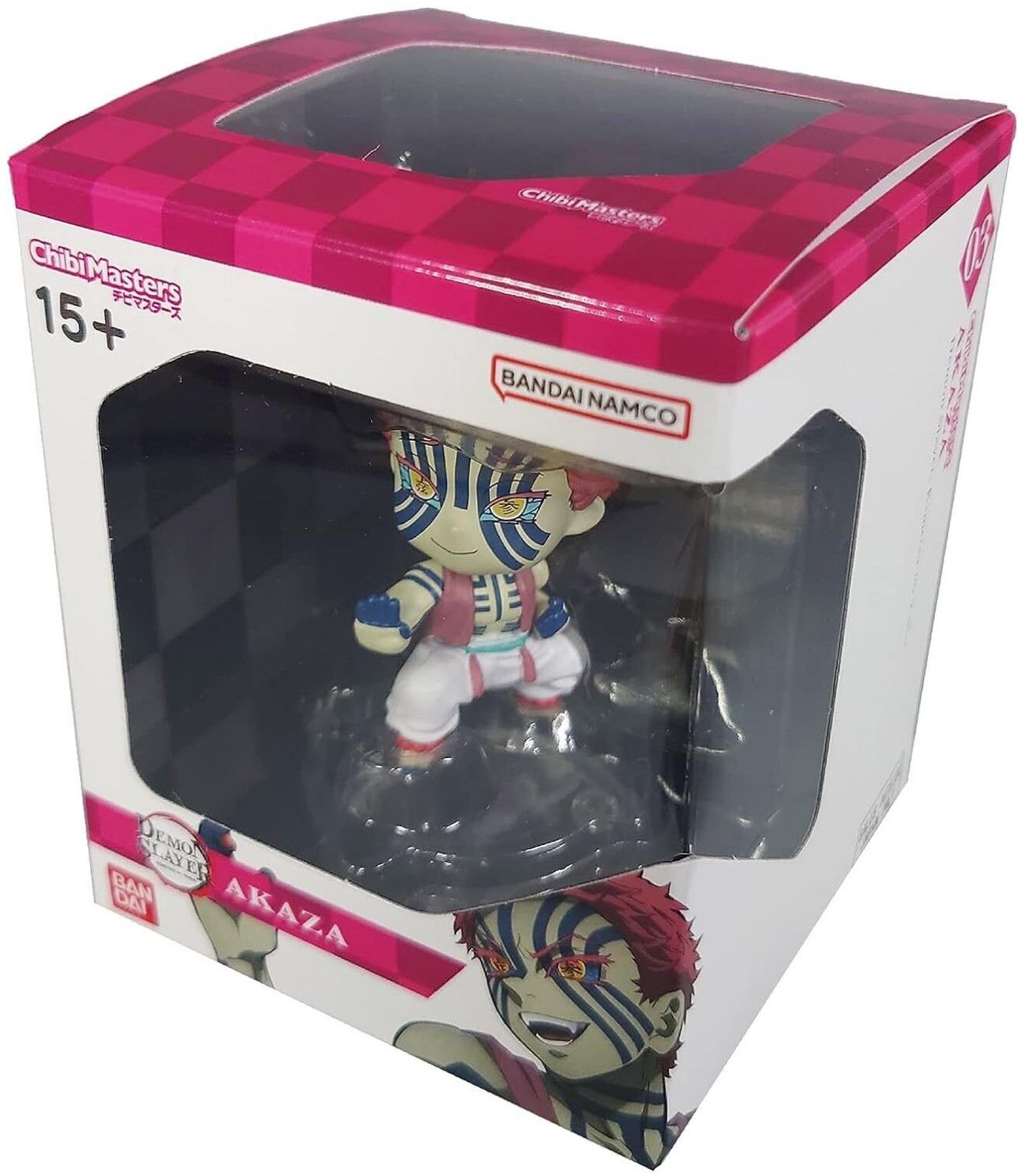 Мини фигура Bandai Animation: Demon Slayer - Akaza (Chibi Masters ...