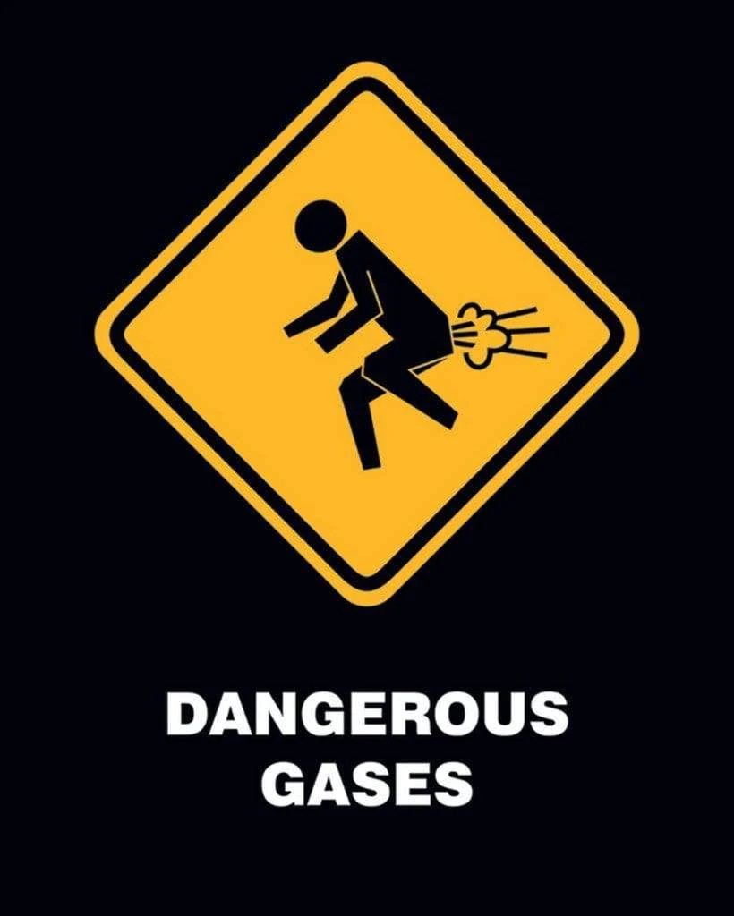 Мини плакат Pyramid Humor: Adult - Dangerous Gases | Ozone.bg