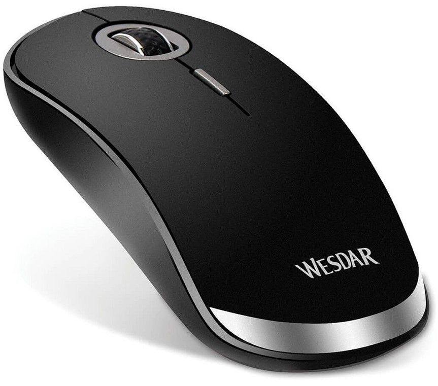 Мишка Wesdar - V1, безжична, черна | Ozone.bg